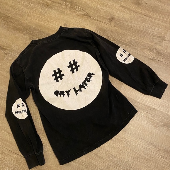 Been Trill | Shirts | Been Trill Smile Now Cry Later Long Sleeve Top ...